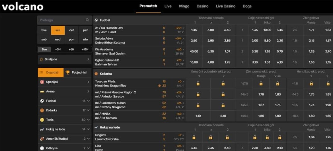 Volcano Bet kladionica iskustva 2025 › Je li Volcano bet prijevara?